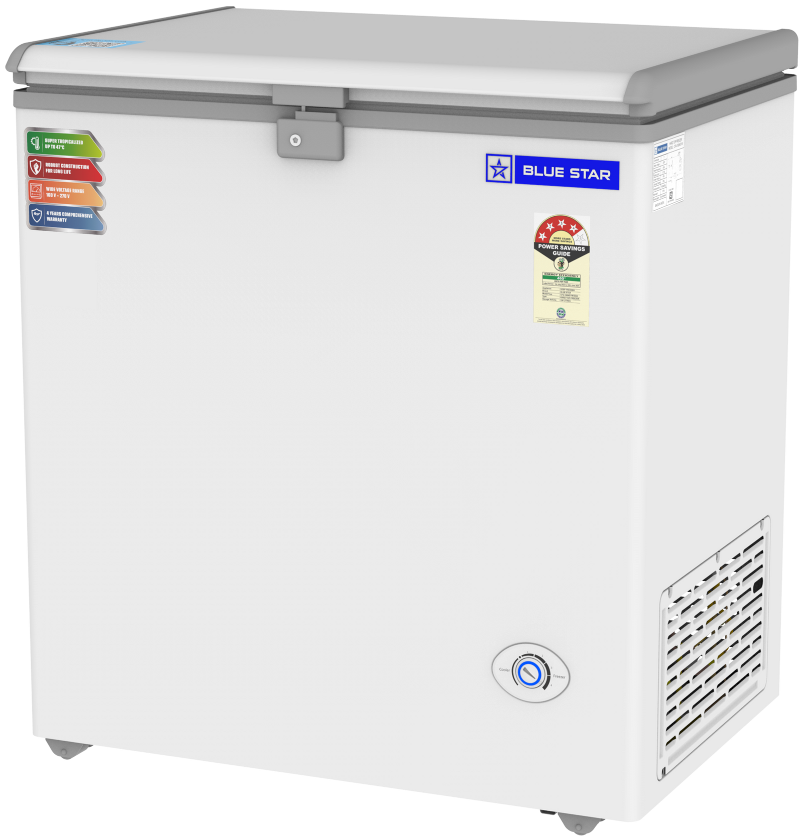 NEYW Series | Hard Top | Deep Freezer |161 Litres | 4 Star | 2025 BEE ...