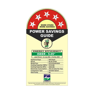 INVERTER AC | T SERIES | 1.5 TON | 5 STAR | 2025 BEE LABEL – Blue Star